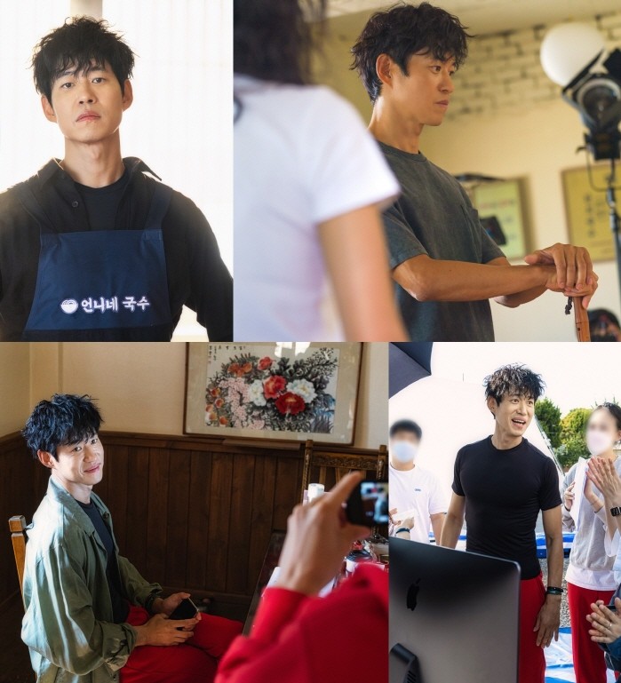 유준상, OCN '경이로운 소문' 포스터 비하인드컷 공개…'카리스마 훈훈미' 대발산 - RPM9